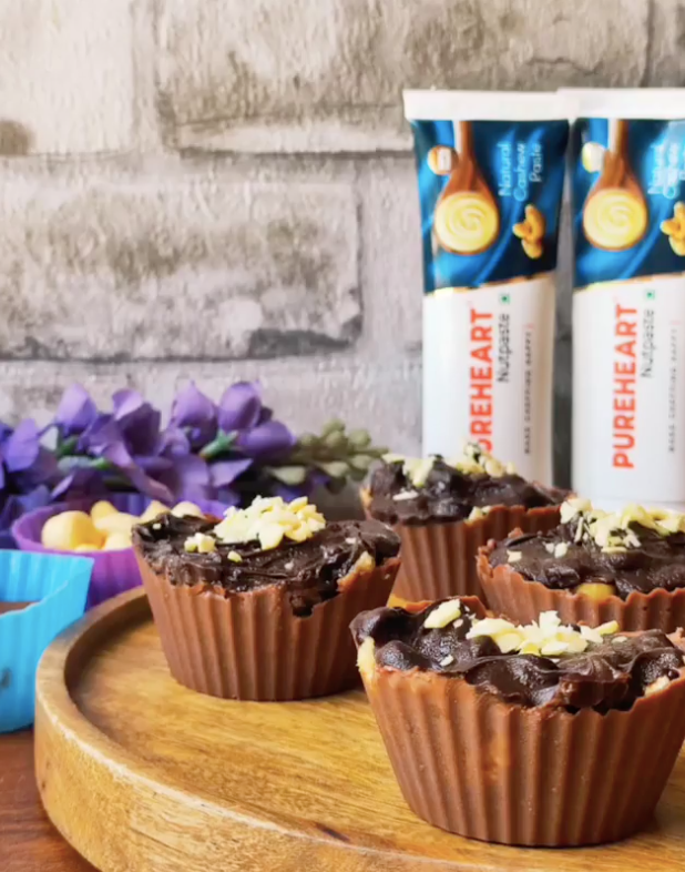 Dark Chocolate Cashew Cups by Priyanka Arora – Pureheart