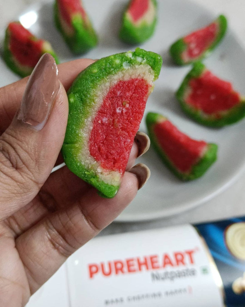 Watermelon Cashew Mithai by Priya Agarwal – Pureheart