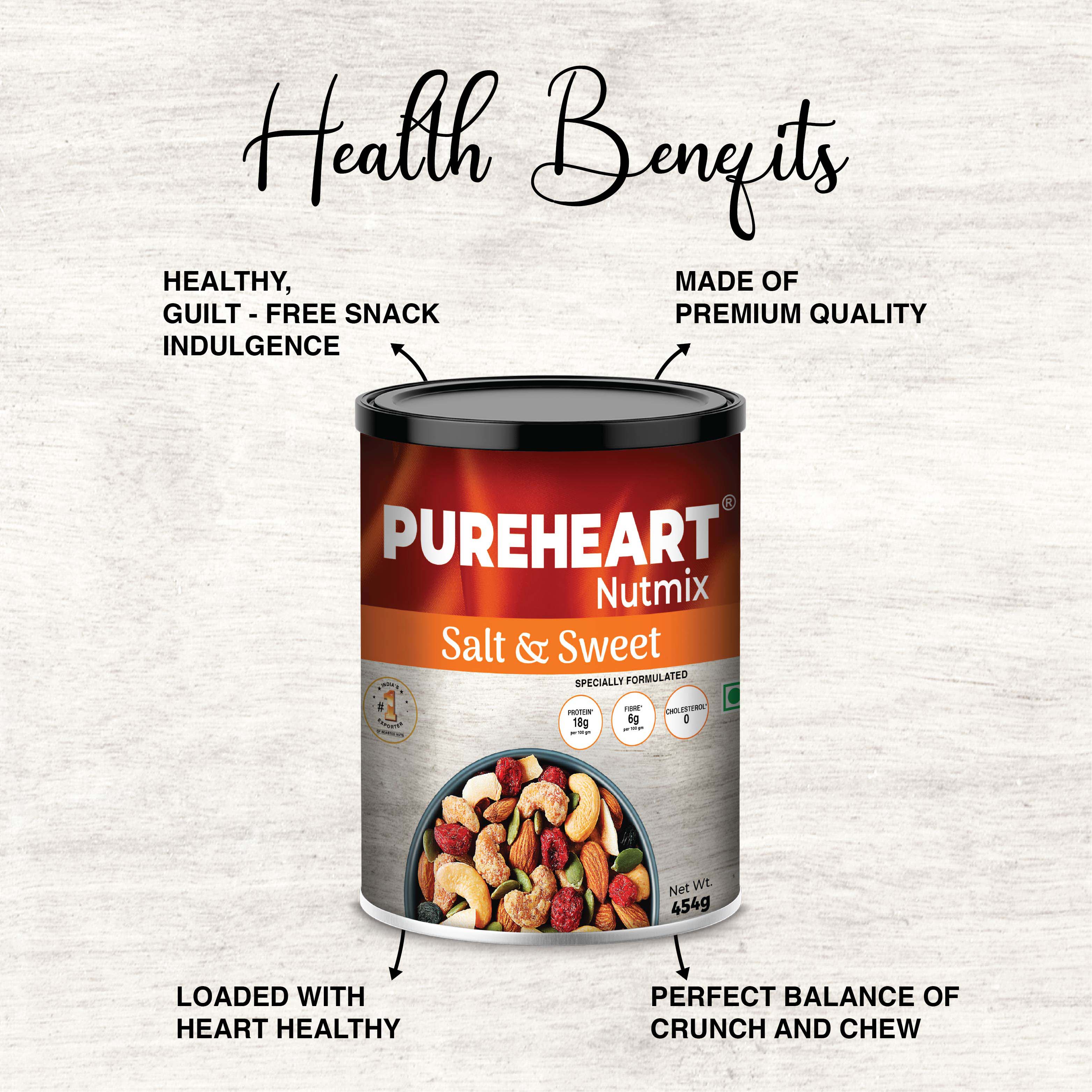 Buy Nutmix Salt & Sweet Online | Pureheart
