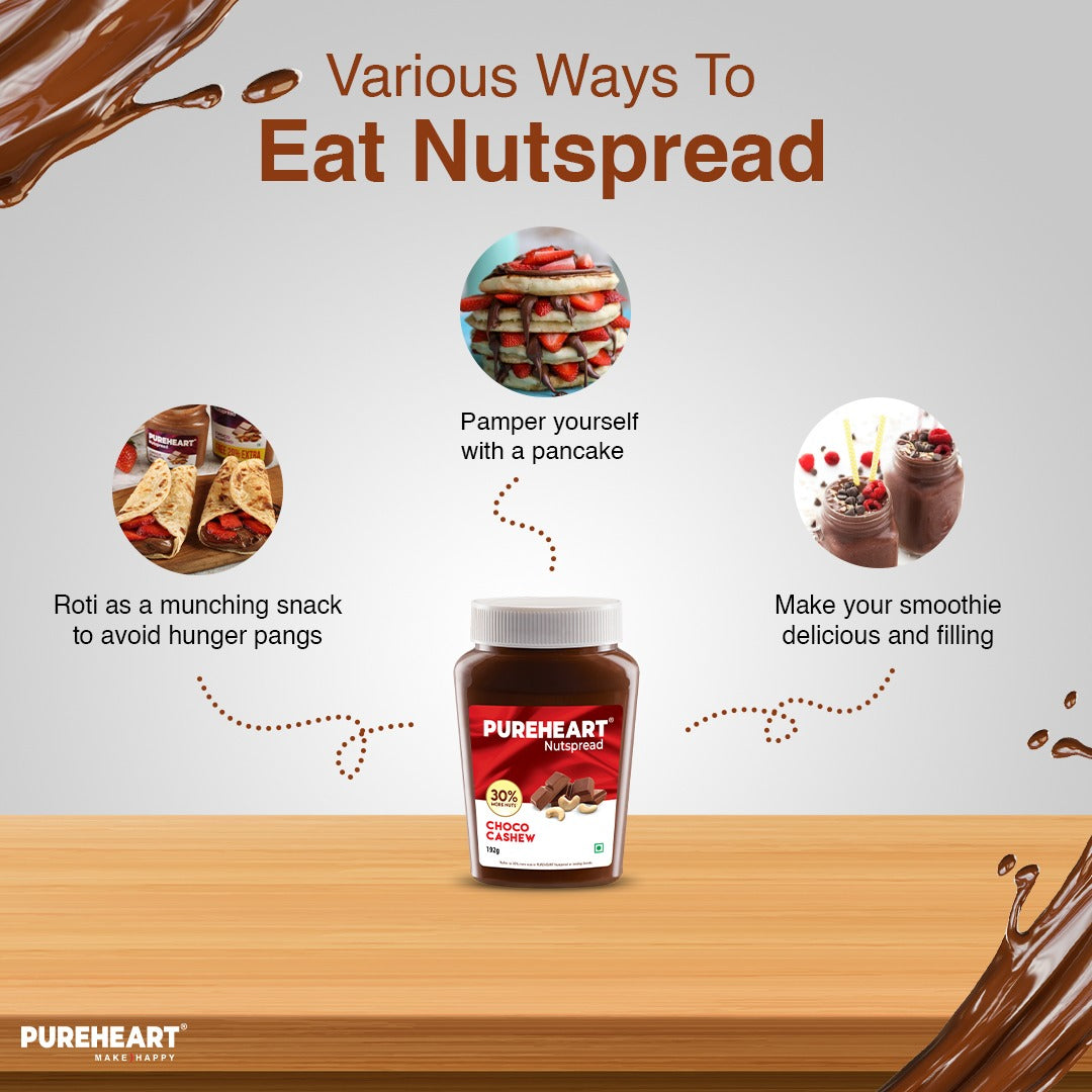 Buy Choco Cashew Nutspread Online | Pureheart